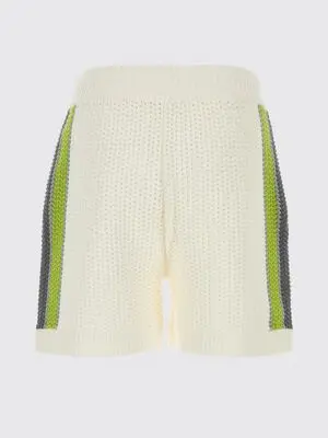Casablanca Knit Shorts With Contrast Stripe Detailing