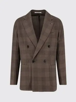 Tagliatore Double-breasted Checked Blazer