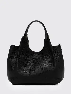 GIANNI CHIARINI Dua Hammered Leather Top Handle Bag
