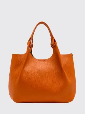 GIANNI CHIARINI Dua Hammered Leather Top Handle Bag - Red