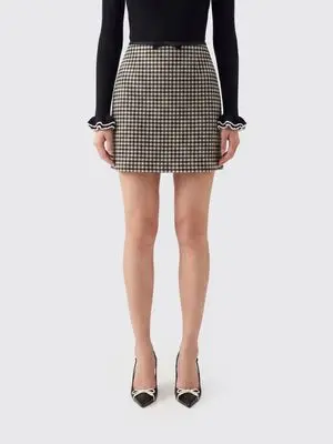 Valentino Garavani Gingham Check Mini Skirt