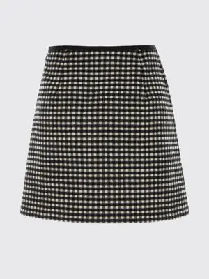 Valentino Garavani Gingham Check Mini Skirt