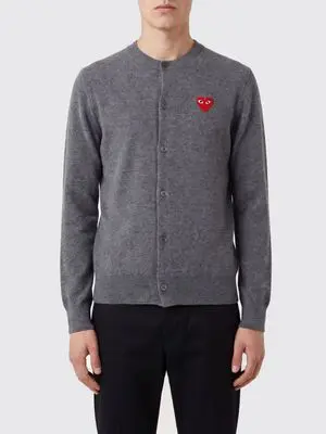Play Comme Des Garcon Cardigan - Grey