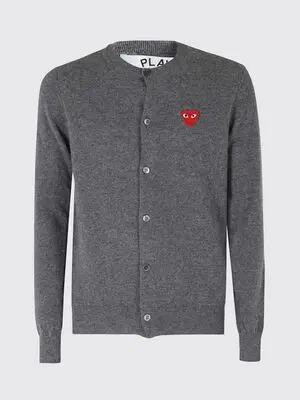 Play Comme Des Garcon Cardigan - Grey