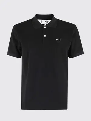 Play Comme Des Garcon Polo Shirt - Black