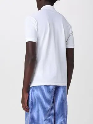 Play Comme Des Garcon Cotton Polo Shirt With Logo