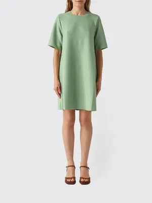 Max Mara Crêpe T-shirt Dress - Green