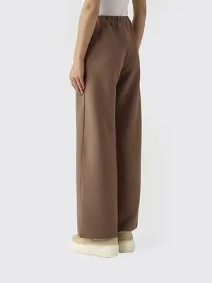 Max Mara Stretch Jersey Straight Trousers - Coffee