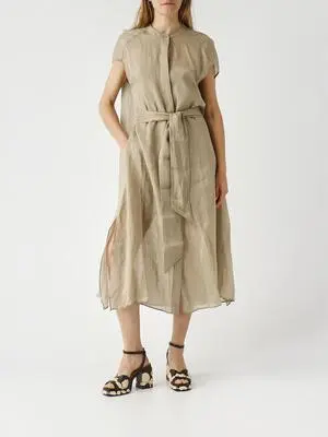 MEIMEIJ Ramie Midi Dress