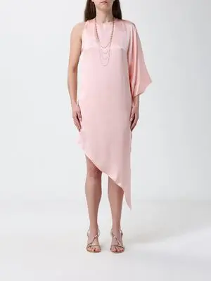 SIMONA CORSELLINI Asymmetrical One-shoulder Dress