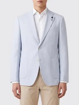 LARDINI Single-breasted Blazer With Notch Lapel