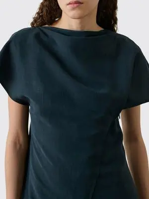 Soeur Draped Midi Dress