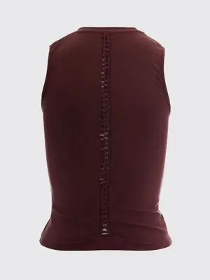 Patrizia Pepe Sleeveless Modal Top - Brown