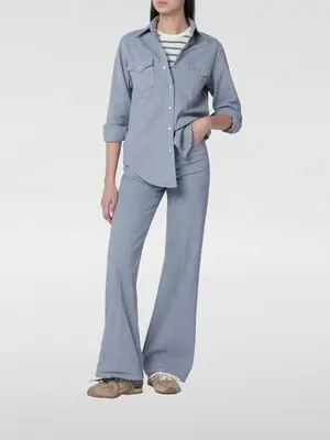 A.p.c. Flared Jeans In Organic Cotton Denim