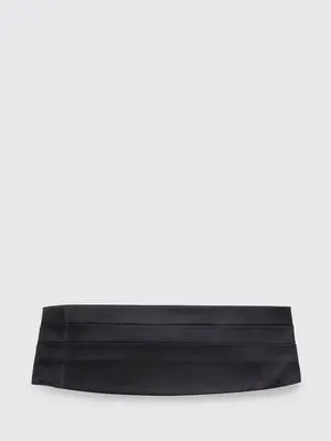 Brunello Cucinelli Brunello Cucinelli Pleated Silk And Cotton Cummerbund Blue