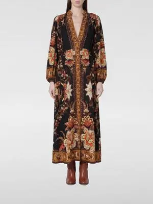 Farm Rio Majestic Garden Midi Shirtdress