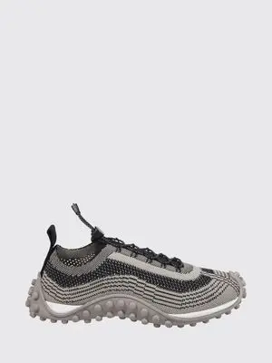 AMI Paris Mirage Striped Knit Low-top Sneakers - Grey