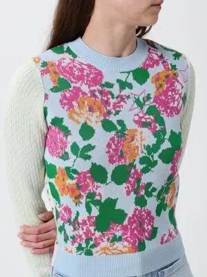 Kenzo Floral Print Knit Sweater