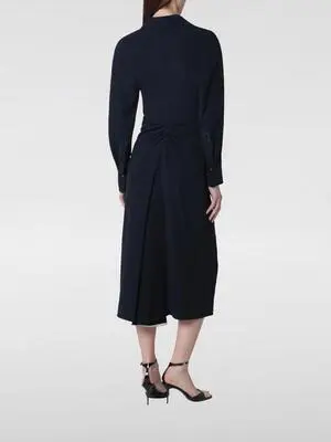 Victoria Beckham Slim Fit Midi Polo Dress