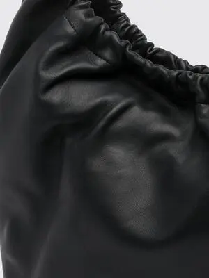 AESTHER EKME Ruched Lamb Leather Shoulder Bag