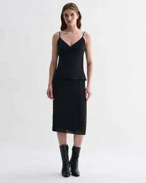 Veronica De Piante Adela Georgette Skirt