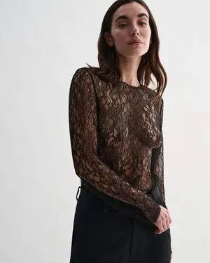 Veronica De Piante Isabel Lace Top