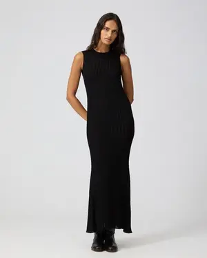 Veronica De Piante Gabby Knitted Column Dress