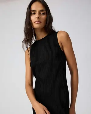 Veronica De Piante Gabby Knitted Column Dress