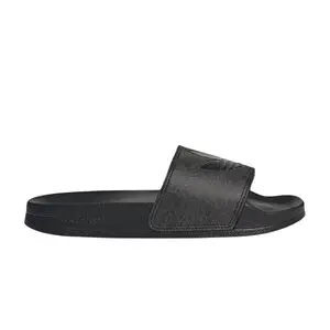 Adidas Adilette Lite Slides With Snakeskin Detail