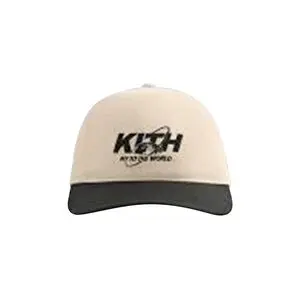Kith Two Tone Low Pinch Crown Cap - Cream
