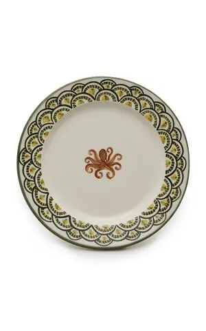 MODA DOMUS Aperitivo Set-of-four Ceramic Dinner Plates - Multi
