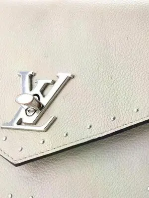 LOUIS VUITTON My Lockme Studded Leather Bb Shoulder Bag