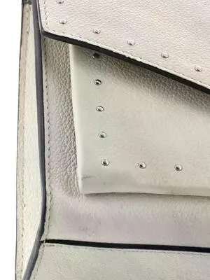 LOUIS VUITTON My Lockme Studded Leather Bb Shoulder Bag