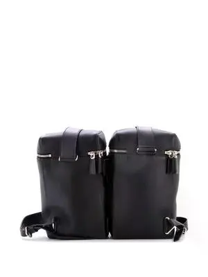 Prada Twin Pocket Leather Backpack