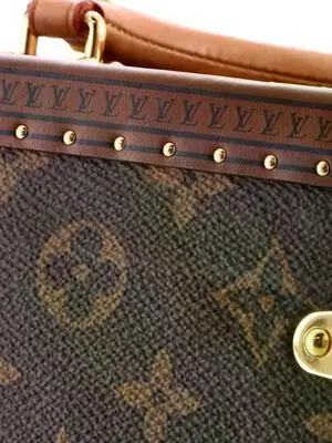 LOUIS VUITTON Monogram Camera Box Trunk Bag