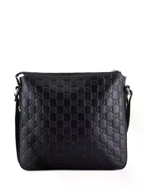 Gucci Signature Zip Messenger Bag