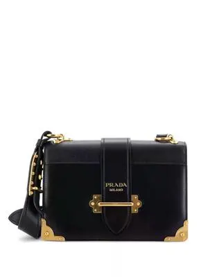 Prada Cahier Crossbody Bag - Black