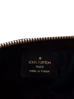 LOUIS VUITTON Stephen Monogram Embossed Leather Satchel