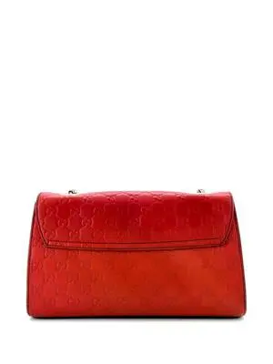 Gucci Emily Chain Flap Bag - Red