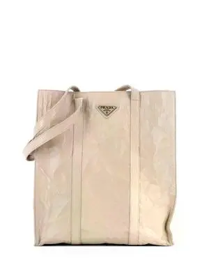 Prada Nappa Antique Medium Shopper Tote Bag