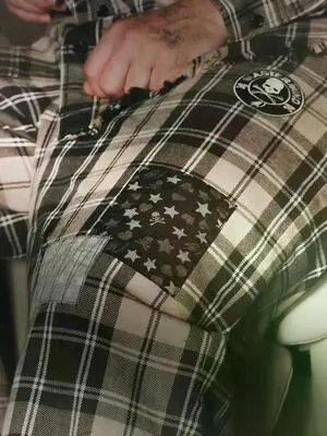MASTERMIND WORLD X Sean Wotherspoon Check-pattern Trousers