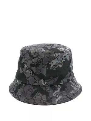Gucci Camouflage Gg-motif Bucket Hat
