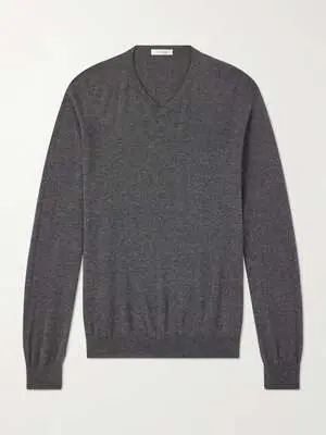 THE ROW Mapple Cashmere V-neck Sweater