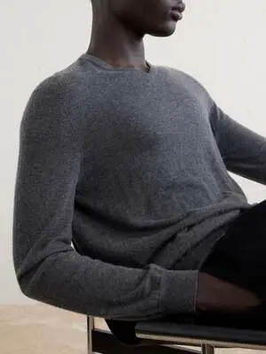 THE ROW Mapple Cashmere V-neck Sweater