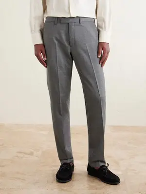 Mr P. Slim-fit Wool-hopsack Suit Trousers