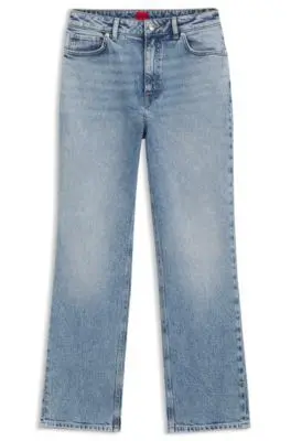 Hugo Slim-fit High-rise Stretch Cotton Jeans