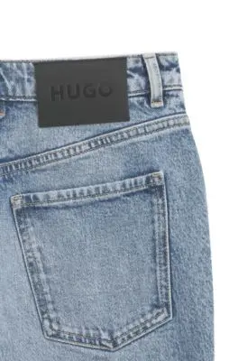 Hugo Slim-fit High-rise Stretch Cotton Jeans