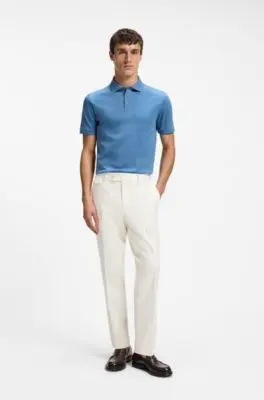 BOSS Mercerized-cotton Polo Shirt