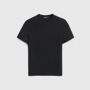 Gucci Technical Gg Fabric Jacquard T-shirt - Black