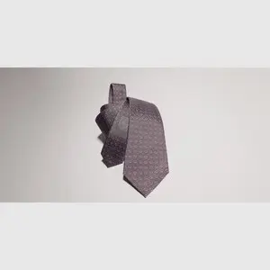 Gucci Interlocking G Silk Jacquard Neck Tie